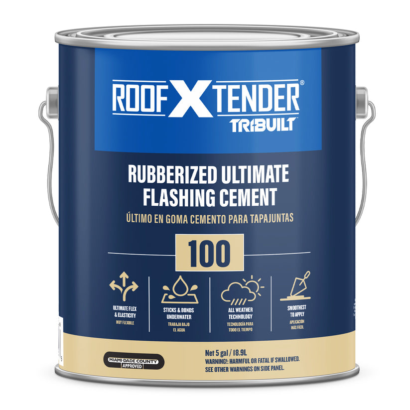 Roof X Tender® 100 Rubberized Ultimate™ Flashing Cement – RoofXTender
