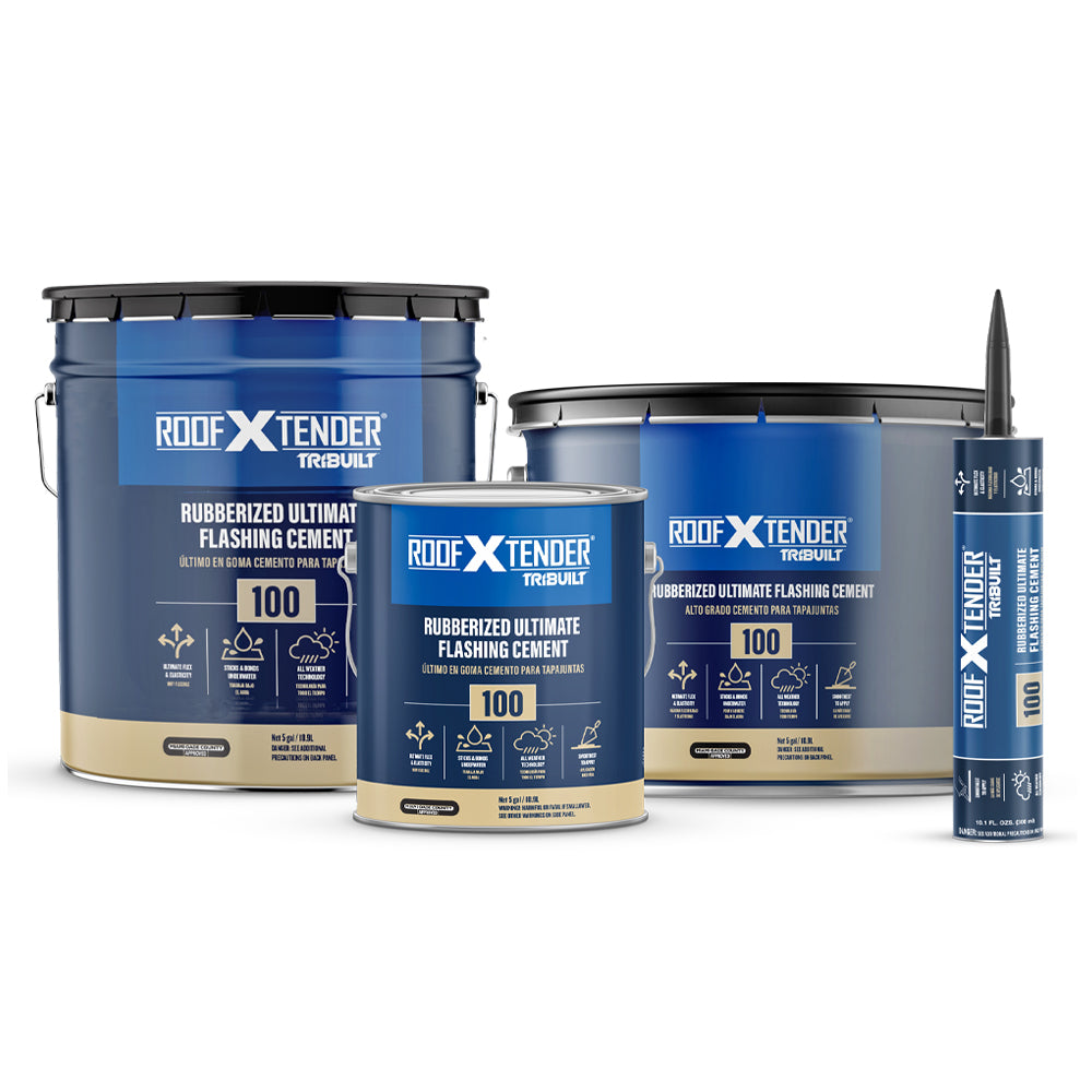 Roof X Tender® 100 Rubberized Ultimate™ Flashing Cement – RoofXTender